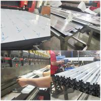 China Rust Resistance Shower Glass Wall Profile High Precision For Dry Wet Separation for sale
