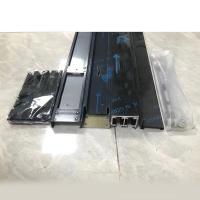 China 304 Stainless Steel Bathroom Glass Door Partition With Double Sliding Door for sale