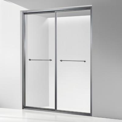 China SUS304 Minimalist Stainless Steel Extrusion Profiles For Double Sliding Door for sale