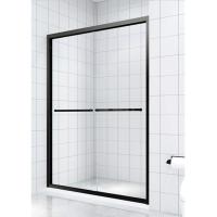 China Hidden Wheel Stainless Steel Profile Shower Room Shower Sliding Door Frame for sale
