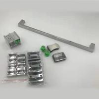 China Hidden Wheel Stainless Steel Profile Shower Room Shower Sliding Door Frame for sale