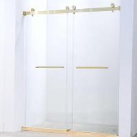 China Waterproof Glass Sliding Door Fittings Scratch Resistant Shower Door Runners for sale