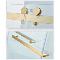 China Waterproof Glass Sliding Door Fittings Scratch Resistant Shower Door Runners for sale