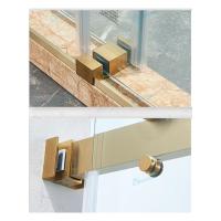 China Waterproof Glass Sliding Door Fittings Scratch Resistant Shower Door Runners for sale