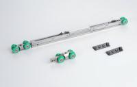China Stainless Steel Shower Sliding Door Frame Customized Multiple Color for sale