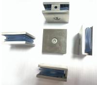 China Glass Door Casting Stainless Steel Glass Brackets Secure Shower Room Accessories for sale