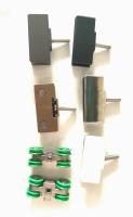 China Shower Room Glass Door Clamp SUS304 Material Stainless Steel High Precision for sale