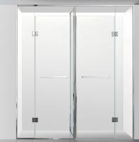 China SUS304 Rust Prevention Glass Shower Hinge Thermal Insulation Frameless Glass Hinges for sale