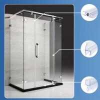 China Indoor Shower Door Seal Strip Water Resistant Shower Door Seal Replacement for sale