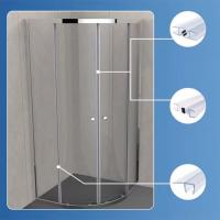 China Anti Abrasion Glass Shower Door Seal Erosion Resistant Multiple Function for sale