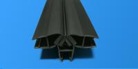 China Easy Installation Rubber Glass Shower Screen Seal Flexible Long Lasting for sale