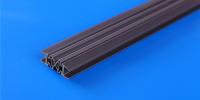 China Surface Smooth Shower Door Seal Strip Glass Door Rubber Shower Screen Seal for sale
