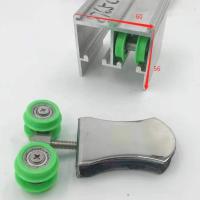 China Lightweight Shower Room Accessories Waterproof Sliding Glass Door Clamp Stainless Steel for sale