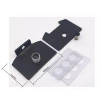 China Fireproof Shower Room Accessories Stainless Sliding Glass Door Clamp for sale