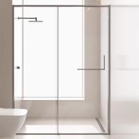 China Fireproof Shower Room Accessories Stainless Sliding Glass Door Clamp for sale