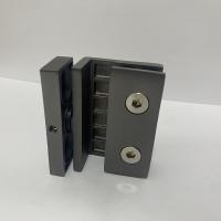 China Bathroom Stainless Steel Extrusion Profiles Water Proof Black Shower Glass Frame for sale