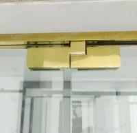 China Casting Glass Shower Door Hardware Inside And Outside Easy Installation for sale