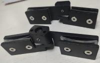 China Casting Glass Shower Door Hardware Inside And Outside Easy Installation for sale
