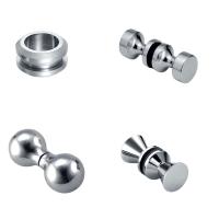 China Long Lasting Glass Shower Door Handles Adjustable With Customizable Design for sale