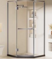 China SUS201/304 Stainless Steel Frameless Shower Door Hinges Customizable for sale