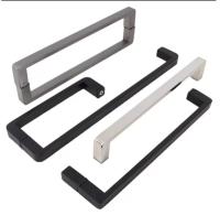 China SUS304 Waterproof Shower Glass Door Handle High Security Shower Door Pull Handle for sale
