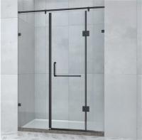 China Shower Room Glass Door Round Pipe Hinge Easy Installation Adjustable for sale