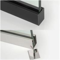 China Stainless Steel Shower Glass U Channel Rustproof Shower Screen Wall Channel for sale