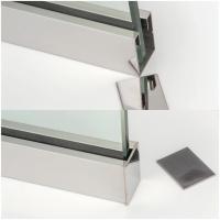 China Stainless Steel Shower Glass U Channel Rustproof Shower Screen Wall Channel for sale
