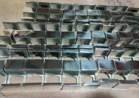 China Glass Door Corner Code Shower Screen Stopper Surface Smooth Erosion Resistant for sale