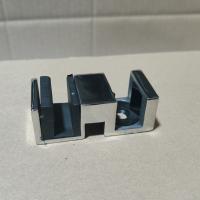 China Glass Door Corner Code Shower Screen Stopper Surface Smooth Erosion Resistant for sale