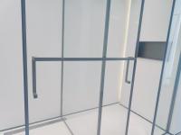 China SUS304 Shower Glass Door Handle Stainless Steel Shower Screen Door Handles for sale