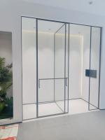 China SUS304 Shower Glass Door Handle Stainless Steel Shower Screen Door Handles for sale