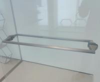 China 304 Material Stainless Steel Frameless Shower Door Handles Scratch Resistant for sale