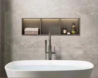 China High Precision Stainless Steel Shower Niches Rust Resistance Metal Shower Niche Shelf for sale