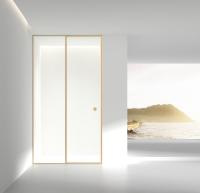 China Full Frame Shower Door Profile Inside Stainless Steel SUS304 Shower Screen Profile for sale