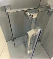 China Corrosion Resistance Frameless Shower Hinges Easy Installation Indoor for sale