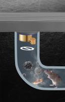 China 304 Material Linear Strip Shower Floor Waste Heat Resistance Easy Cleaning for sale