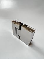 China Thickened Heavy Duty Shower Door Hinges Stainless Steel Casting Corrosion Proof for sale