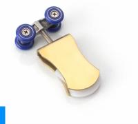 China Stainless Steel Hanging Shower Door Pulley SUS304 Shower Room Accessories for sale