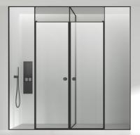China Stainless Steel Precision Casting Shower Room Round Door Handle for sale