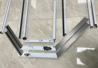 China Shower Room Glass Door Partition Stainless Steel 304 Material Diamond Type Full Frame for sale