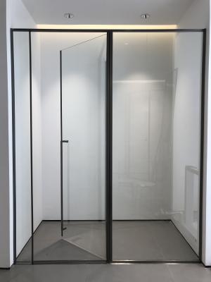 China SUS304 Stainless Steel Bathroom Glass Shower Screen Profile Anti Corrosion for sale