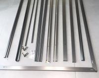China SUS304 Stainless Steel Bathroom Glass Shower Screen Profile Anti Corrosion for sale