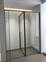 China SUS304 Stainless Steel Bathroom Glass Shower Screen Profile Anti Corrosion for sale