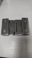 China Stainless Steel Casting Bathroom Glass Door Hinge Erosion Resistant for sale