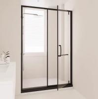 China Shower Room Stainless Steel Glass Door Partition Super Cost-Effective for sale