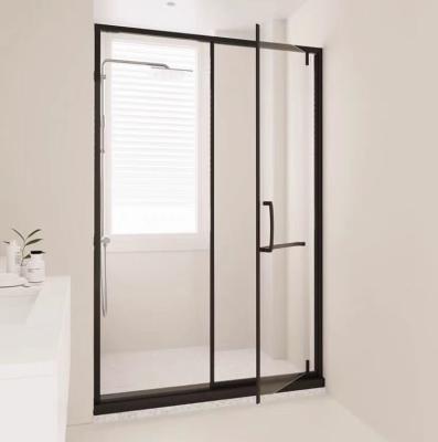 China Shower Room Stainless Steel Glass Door Partition Super Cost-Effective for sale