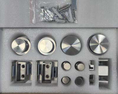 China Stainless Steel 304 Material Shower Room Bathroom Glass Door Pulley Style Accessories for sale
