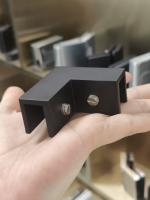 China Aluminum Alloy Paired 304 Stainless Steel Screws Matte Black Screw Holes Easy Installation And Fixation for sale