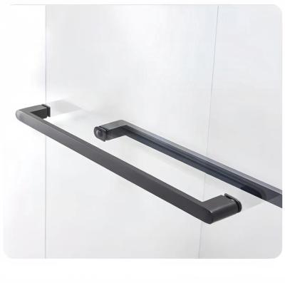 China Stainless Steel Shower Door Handle Made Of Stainless Steel Does Not Easily Loosen Or Damage Even After Long-term Elegant Color for sale